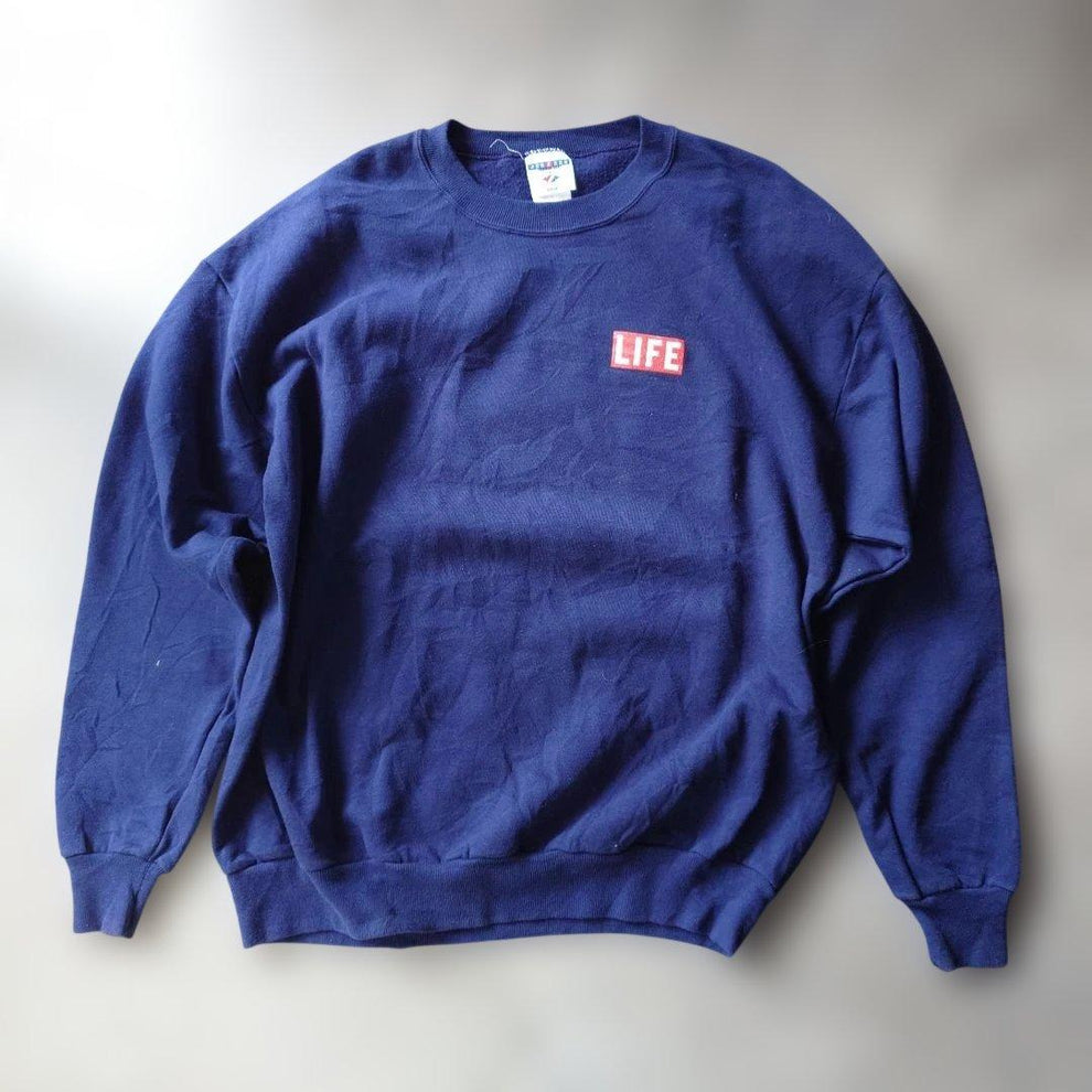 Used sweat LIFE magazine logo XL – ALLTHAT