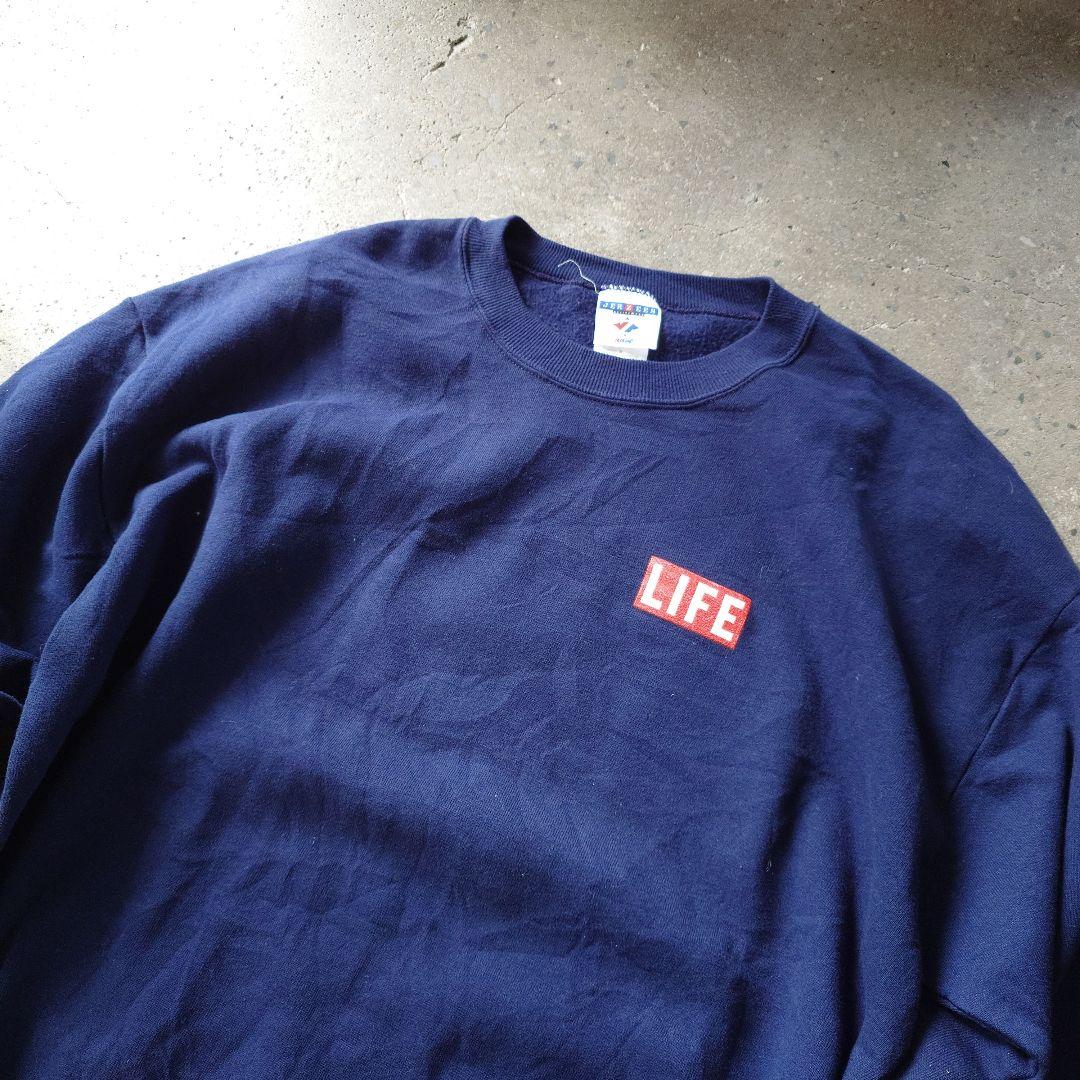 Used sweat LIFE magazine logo XL – ALLTHAT